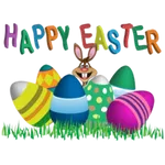 happy easter - getsticker.com - Stickers for WhatsApp and iMessage ...
